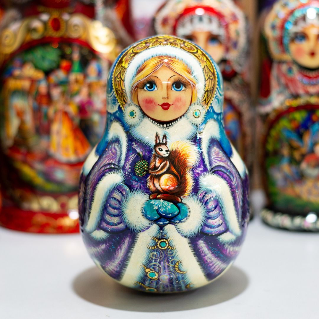 BÚP BÊ LẬT ĐẬT 16CM “CÔNG CHÚA MÙA ĐÔNG” - bupbengachinhhang.com